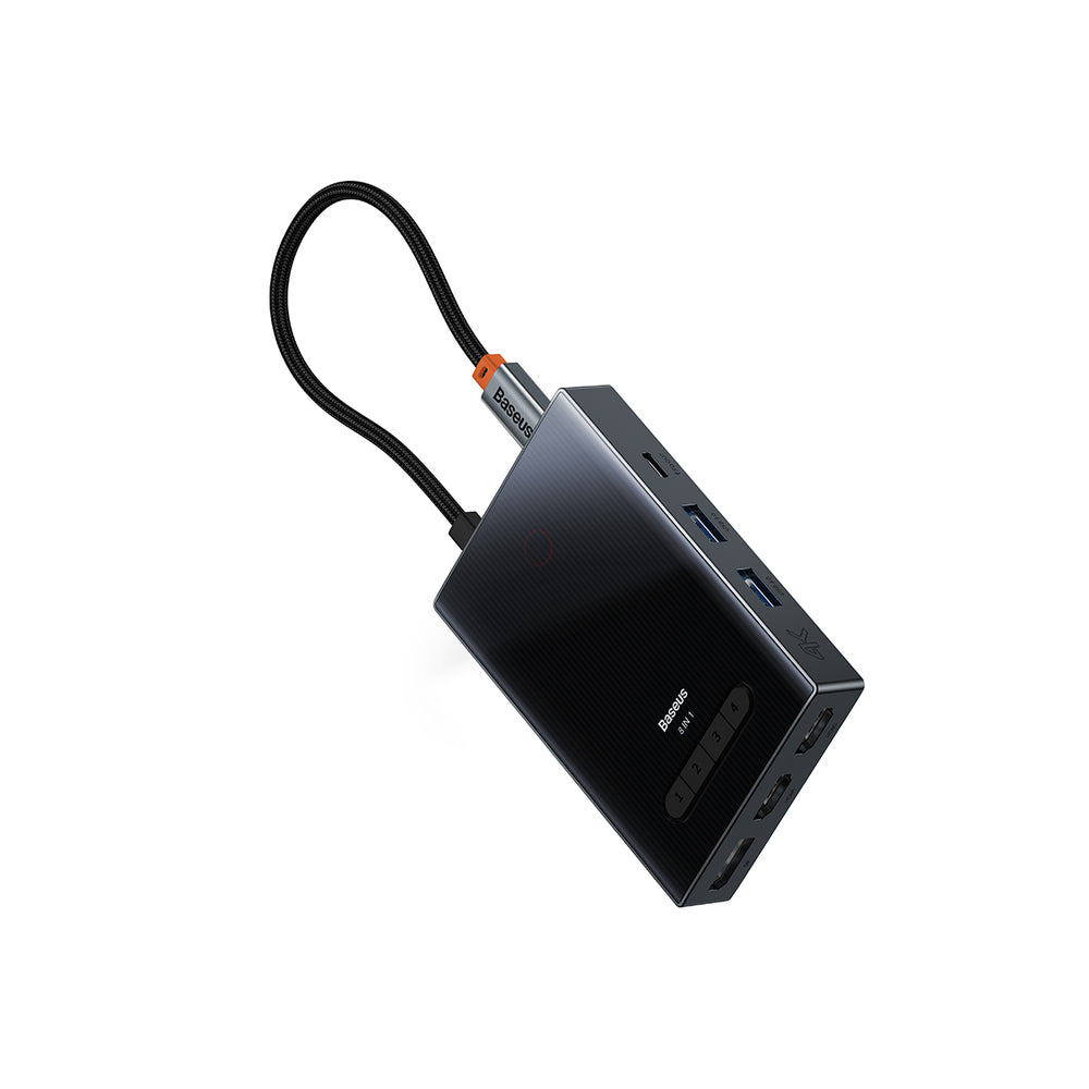 Baseus PioneerJoy 8-in-1 4 Display USB-C Hub
